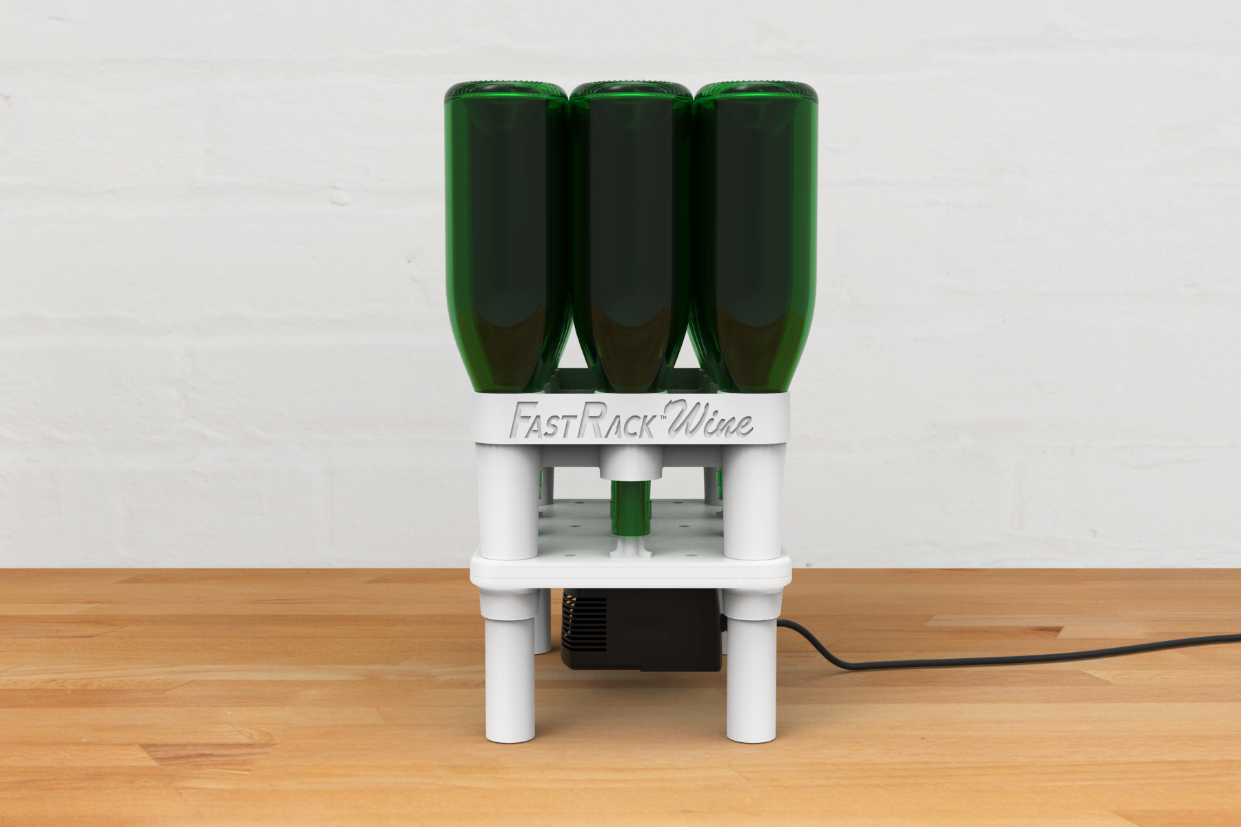 FastWasher 12 - bottle washer with pump, for 12 bottles