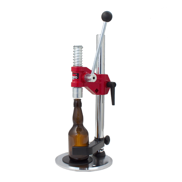 Heavy Duty Bench Capper with Chrome Base