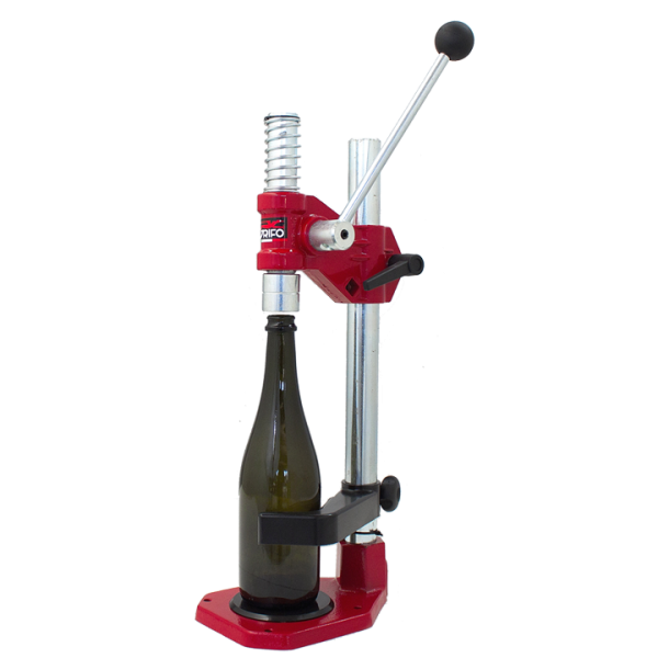 Heavy Duty Bench Capper with Red Cast Iron Base