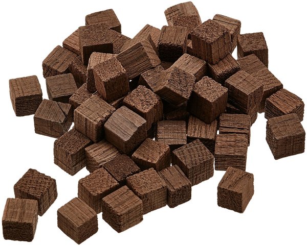 Oak - Cubes, American, Medium Plus Toast, 8oz to 10lbs